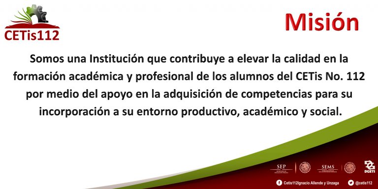 CETIS 112 – Centro de Estudios Tecnológicos Industrial y de Servicios 112